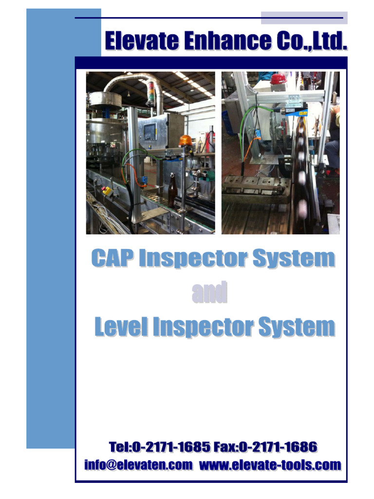 CAP+LEVEL Inspector System | PDF