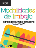 Modalidades de Trabajo Nem | PDF | Aprendizaje | Planificación