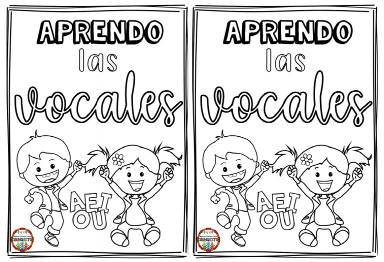 Aprendo Las Vocales Aeiou | PDF