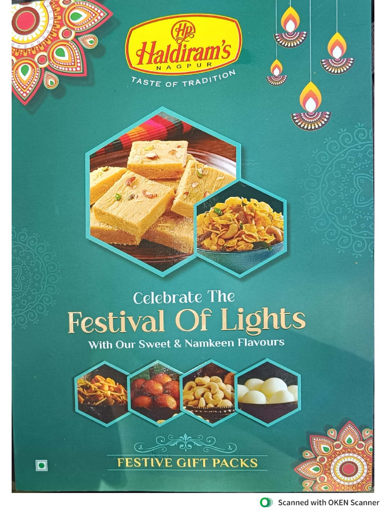 Haldirams Festival Packs | PDF