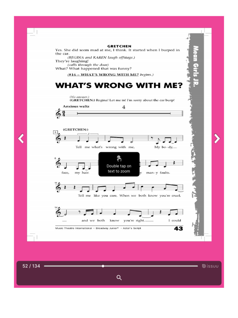 Mean Girls JR Libretto by Music Theatre International Issuu | PDF