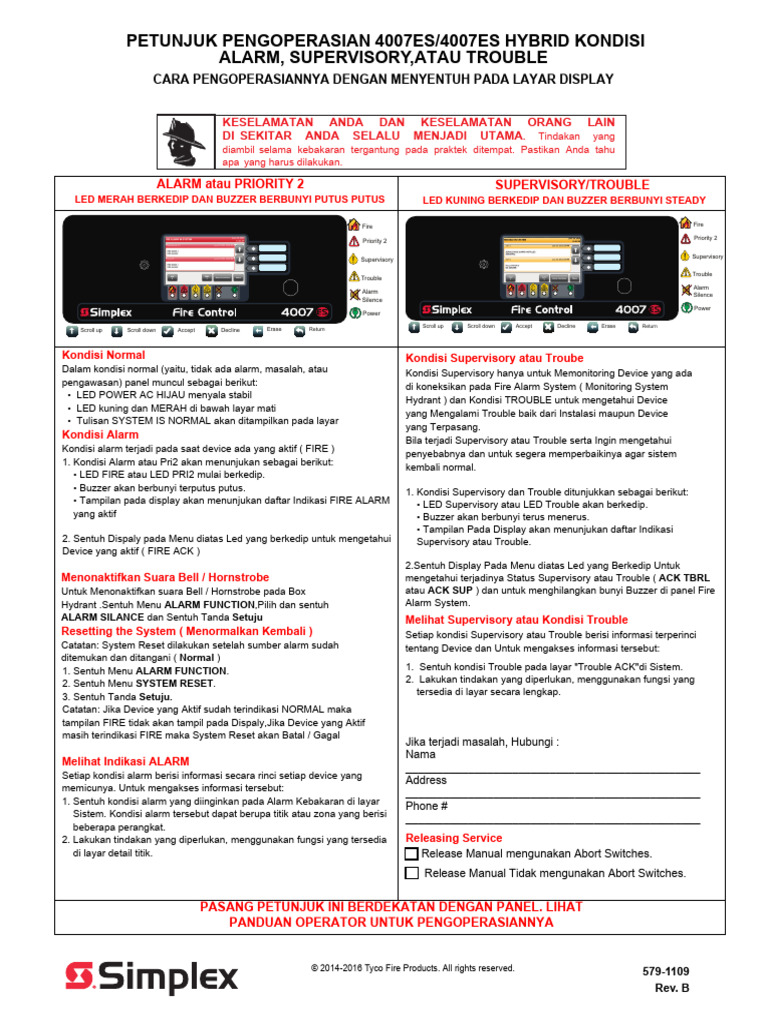 Standart Operation 4007es Indonesia | PDF | Computing | Equipment