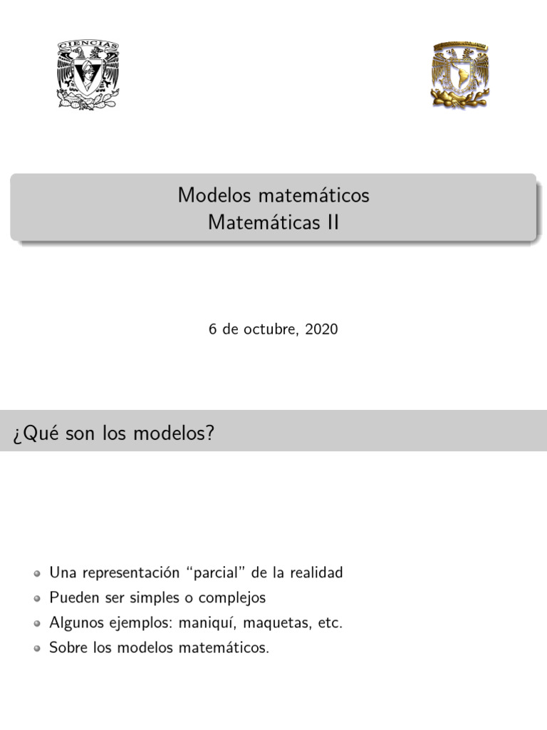 Modelos Matematicos | PDF | Relación de recurrencia | Matemáticas Aplicadas