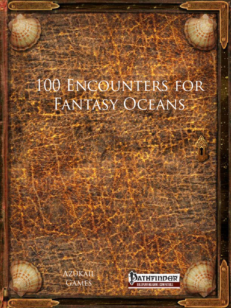 100 Encounters For Fantasy Oceans (AGPFF0015) | PDF | Ships | Copyright