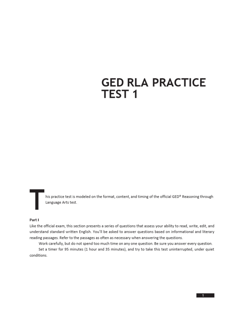 GED-Test-Prep-RLA Practice 2 and 3 | PDF | Empire Of Japan