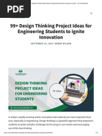 IB Personal Project Ideas 1 | PDF