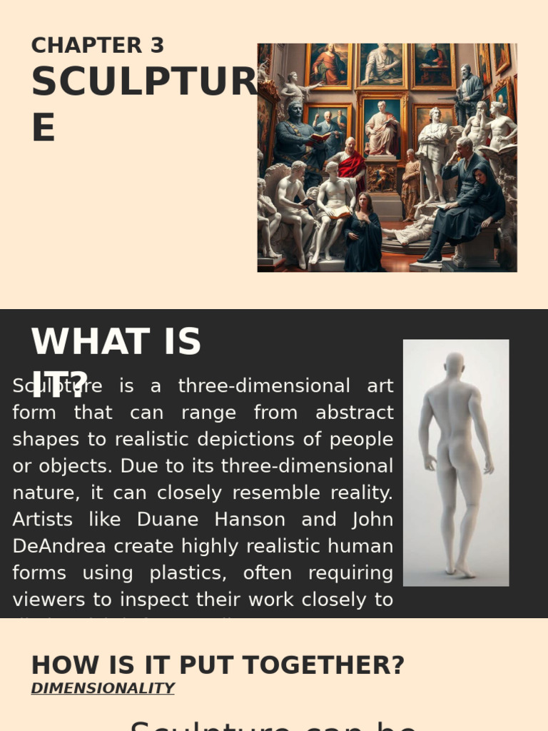 Chapter 3 Sculpture Group 2 | PDF | Sculpture