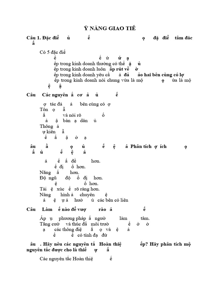 Bài Soạn KNGT | PDF