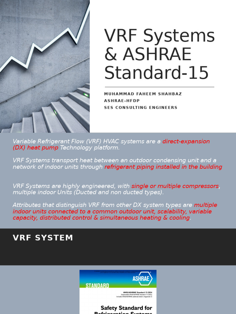 VRF Systems & ASHRAE Standard-15 | PDF | Heat Transfer | Sustainable ...