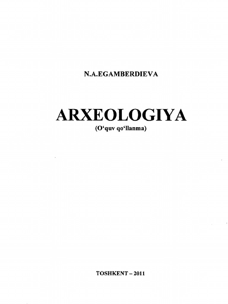 Portal - Guldu.uz Arxeologiya | PDF