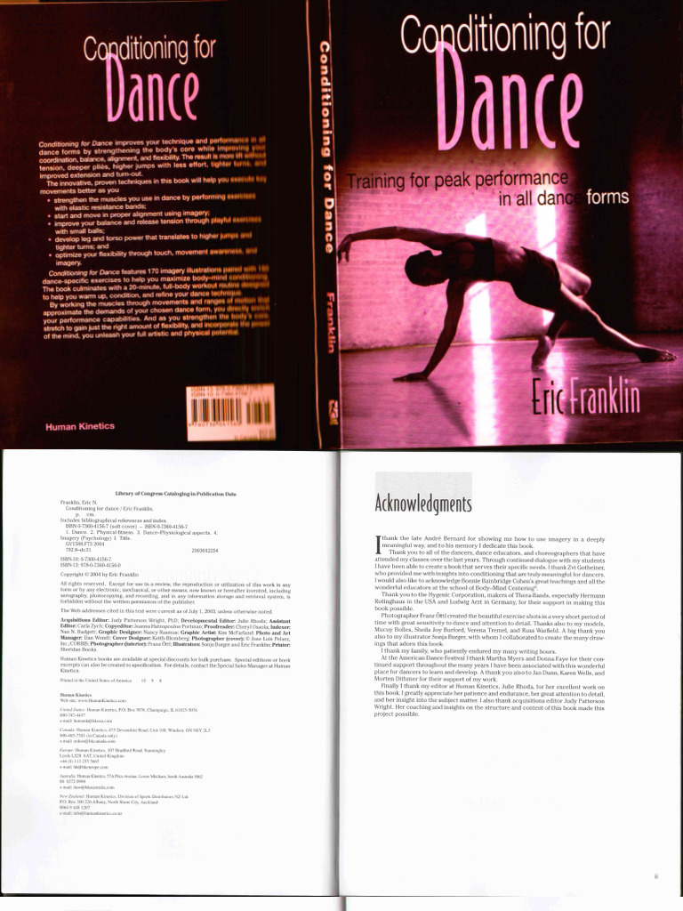 Eric Franklin - Conditioning For Dance (Scan) | PDF