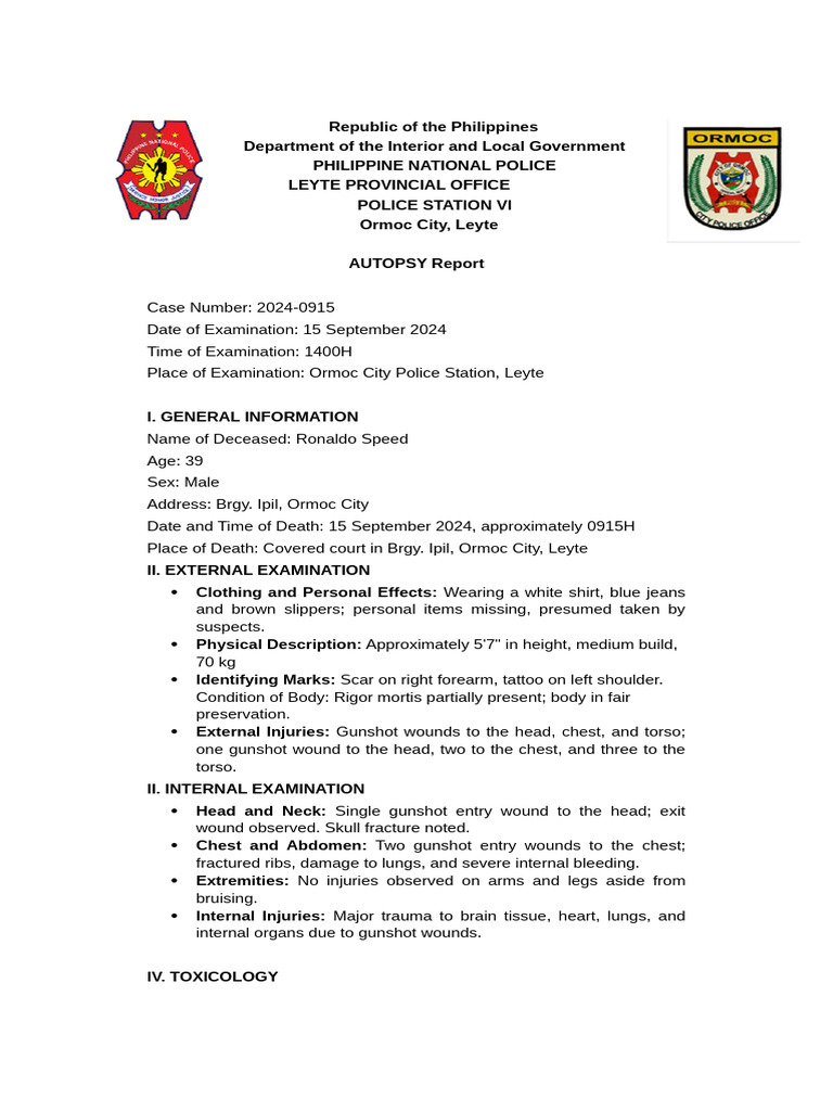 AMAMANGPANG 3-A ACTIVITY 13 results | PDF | Autopsy | Thorax