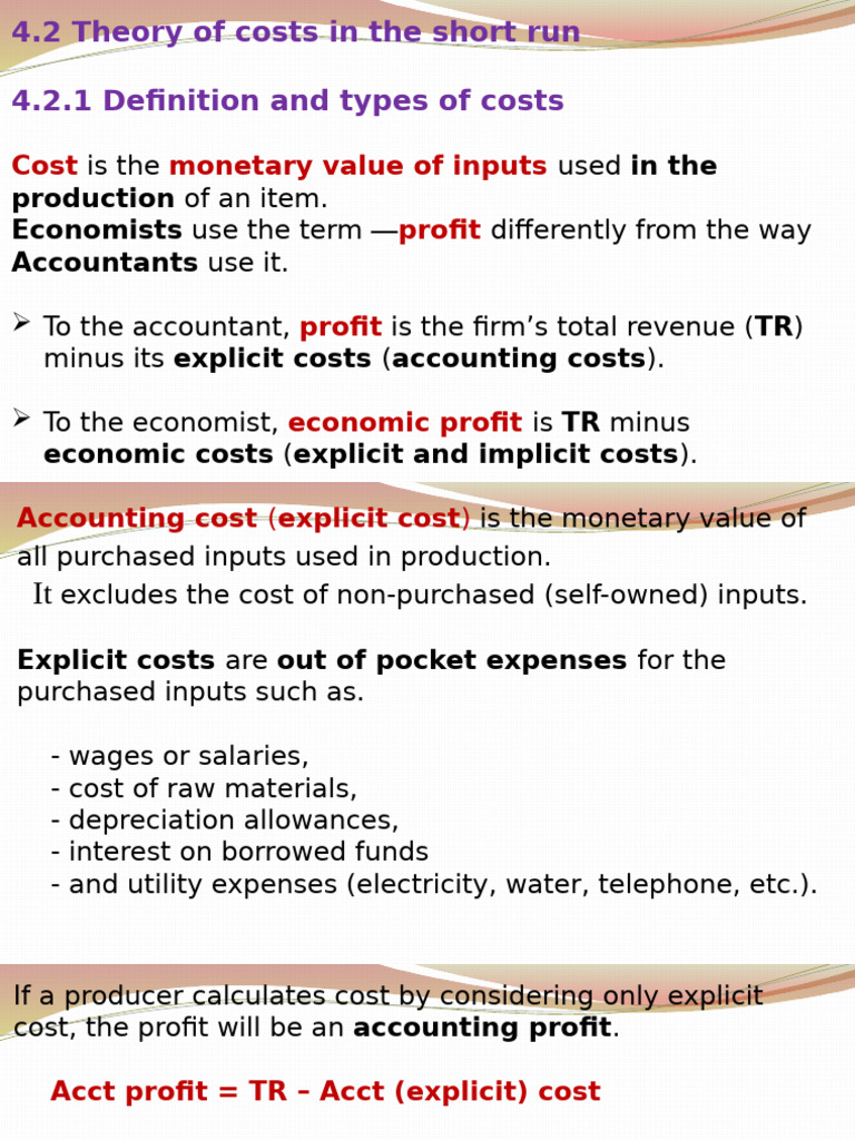 Introd To Econ CH 4 Lecture 10 | PDF | Marginal Cost | Economies