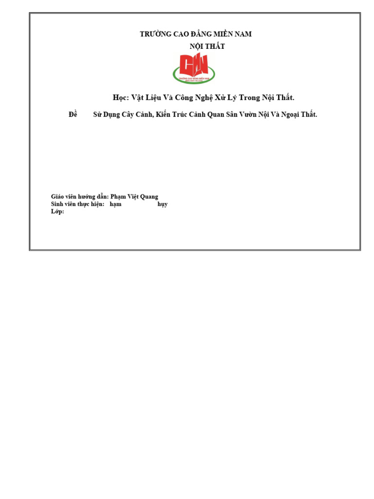 Bản sao Mau Tieu luan CMN | PDF