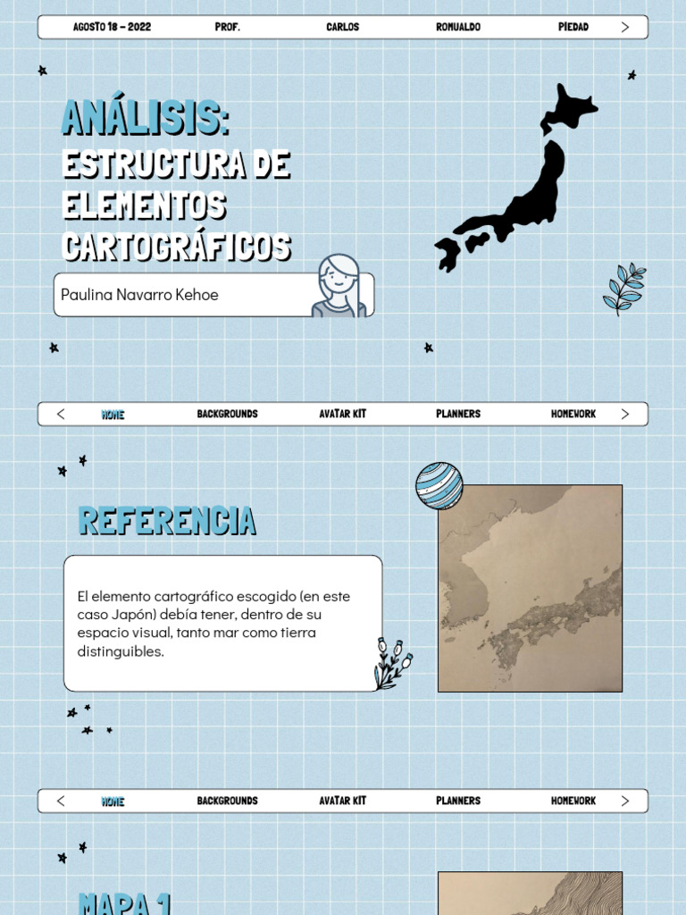 Análisis de Elementos Cartográficos | PDF