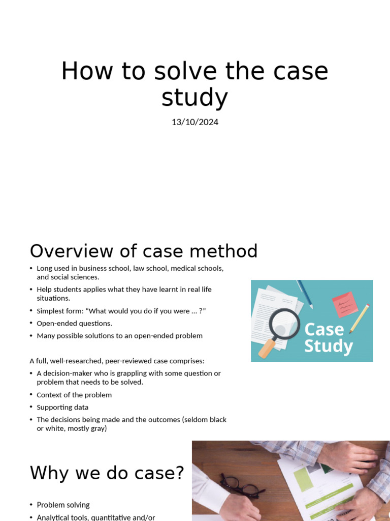 Case Study Guide for Students | PDF | Decision Making | Science