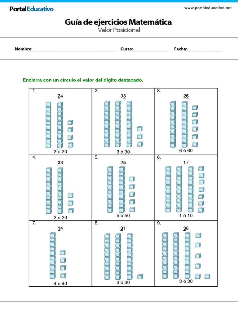 GP1 Valor Posicional | PDF