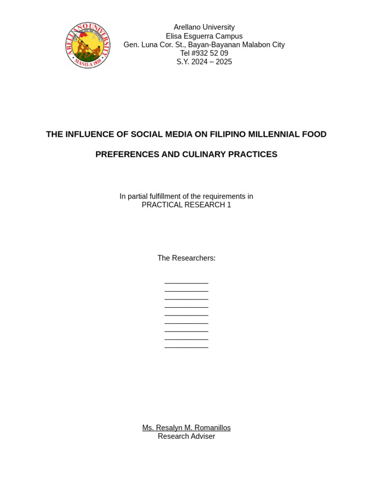 PR1 Research Proposal Format | PDF | Survey Methodology | Sampling ...