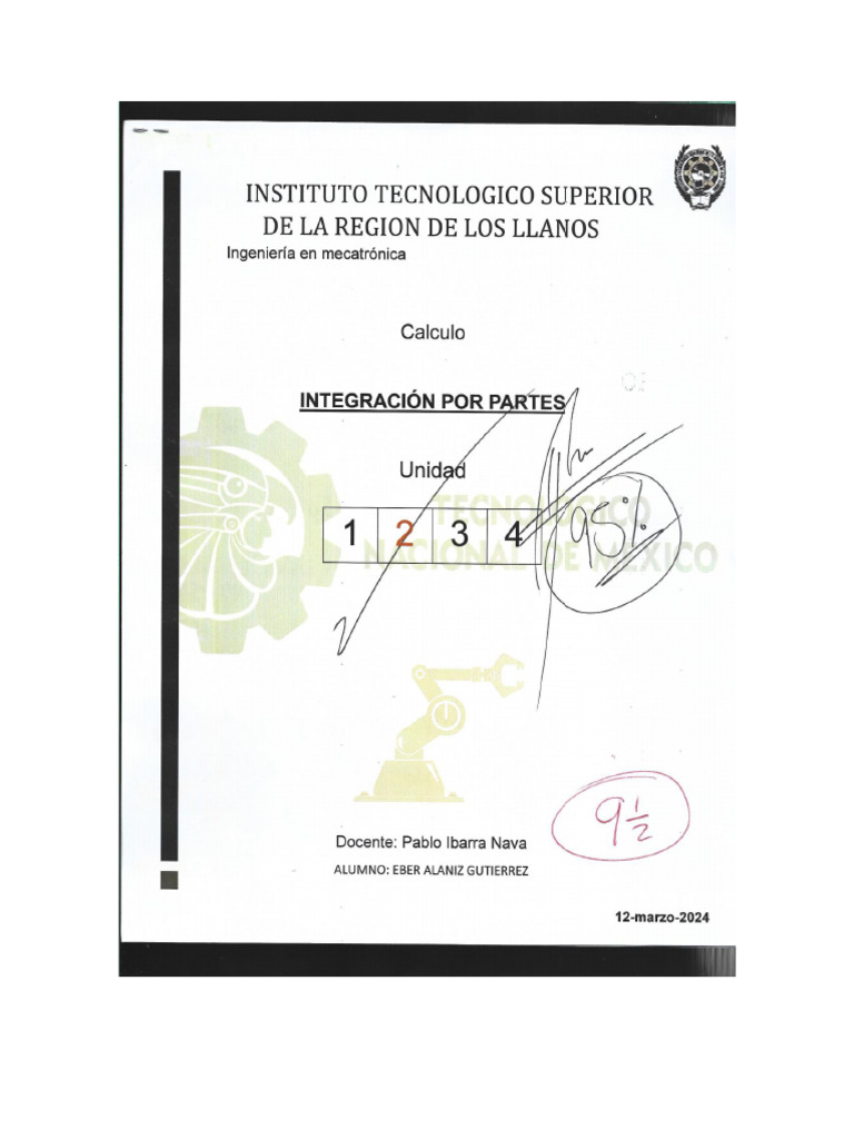 Integracion Por Partes | PDF