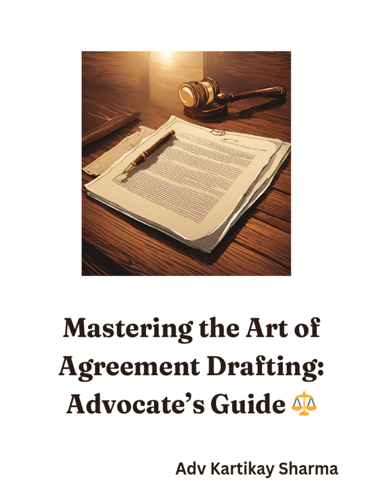 Expert Guide to Agreement Drafting | PDF | Civil Law (Legal System ...