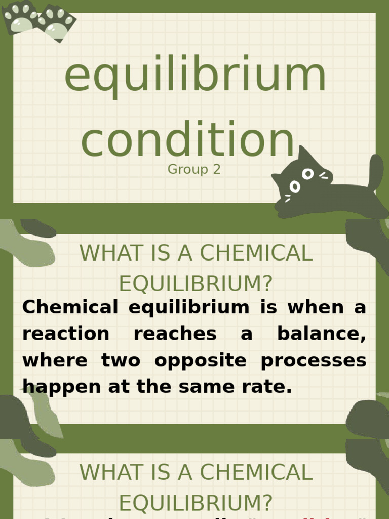 Chemical Equilibrium According To Grade 10 Researchers | PDF | Chemical ...