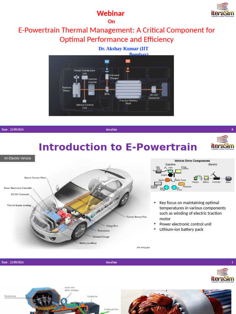 EV - Thermal Management - Webinar | PDF | Electric Vehicle | Electricity