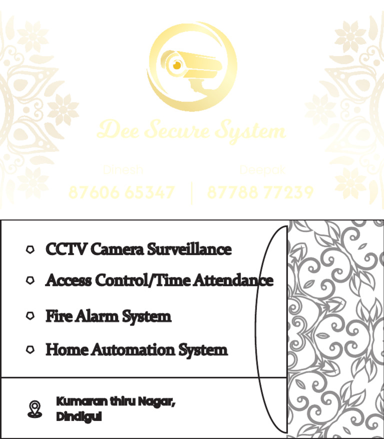 Dee Secure System Business Card | PDF