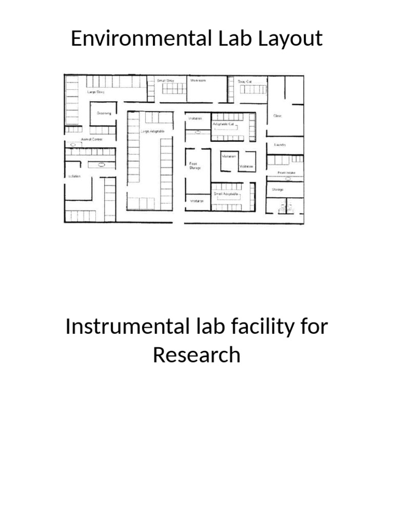 Environmental Lab Layout Guide | PDF