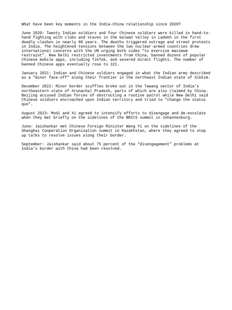What Have Been Key Moments | PDF