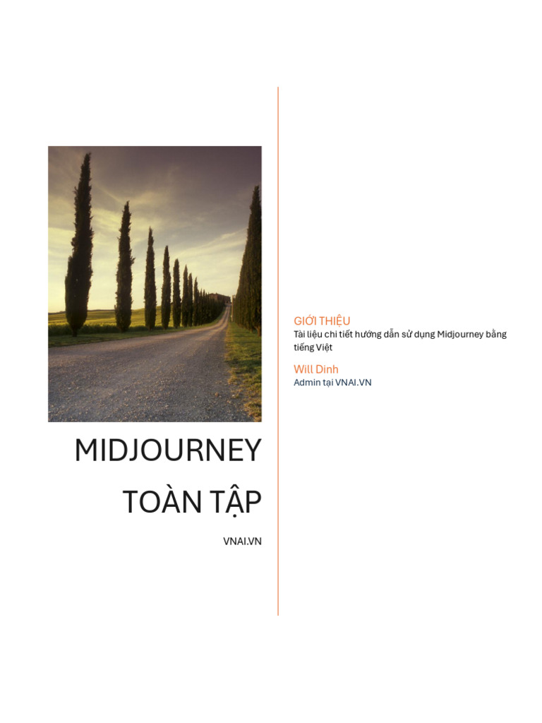 Mid Journey Toàn Tập | PDF