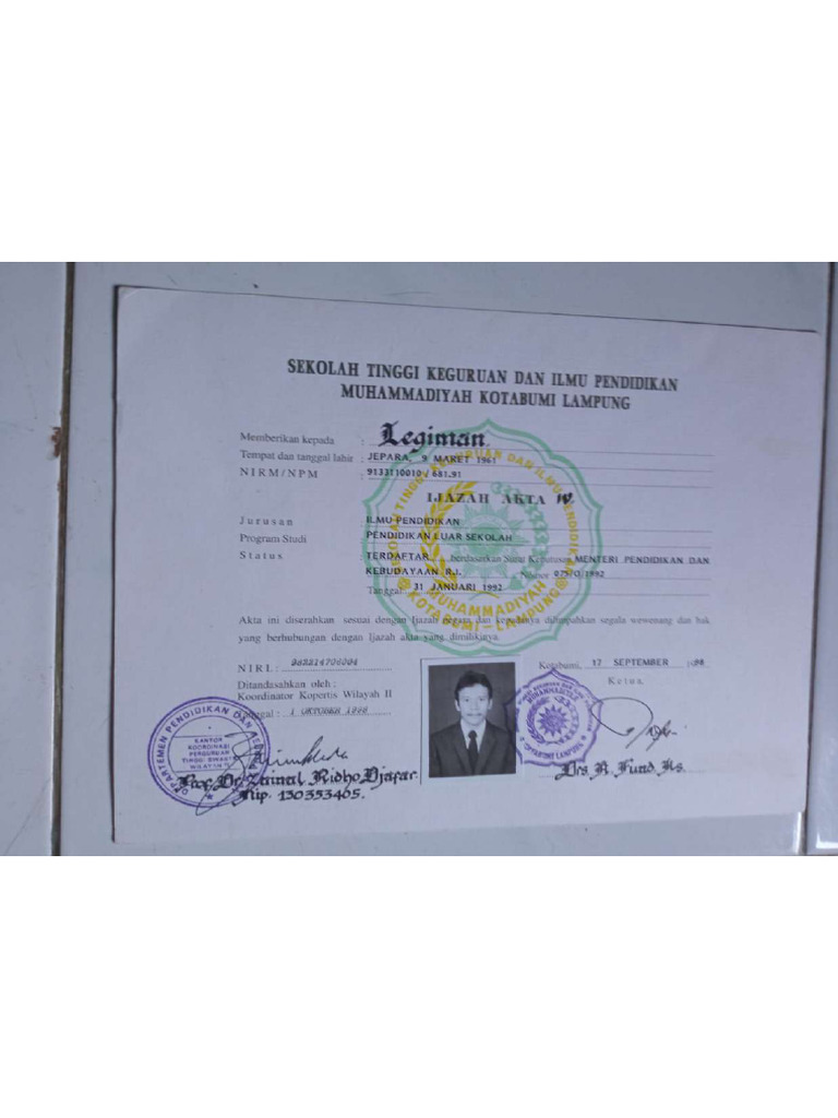 LEGIMAN_IJAZAH AKTA IV (2) | PDF