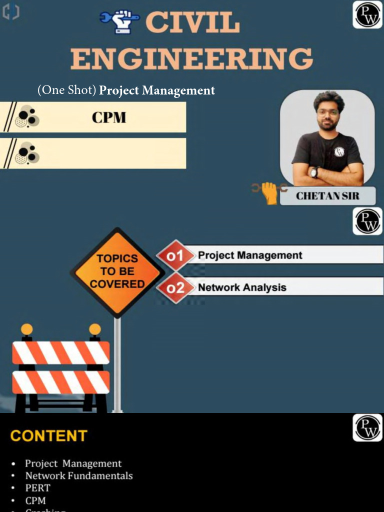 Project Management civil engineering pw gate | PDF Project Management civil engineering pw gate | PDF