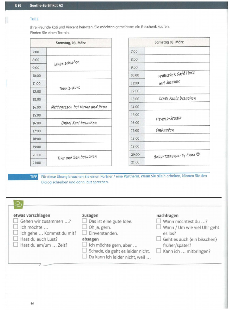 Sprechen Teil 3. 2502 | PDF