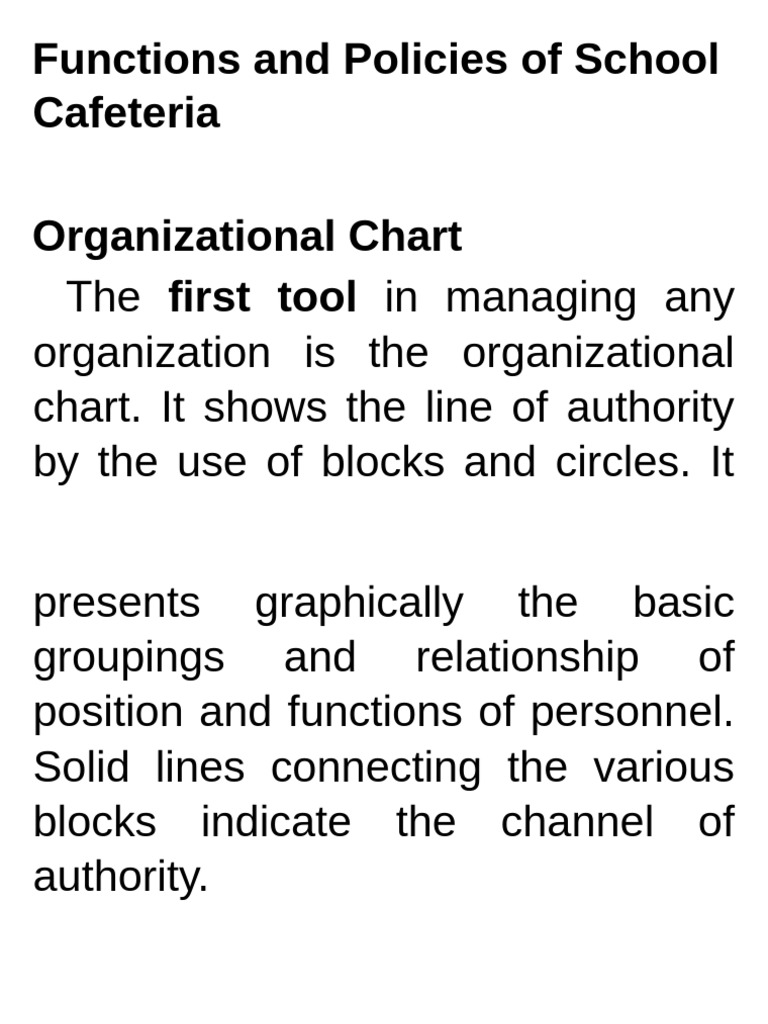 School Cafeteria Policies & Benefits | PDF | Cafeteria | Restaurants
