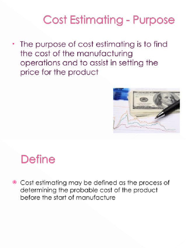 Cost Estimate | PDF