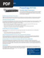 Poweredge r470 Spec Sheet | PDF | Data Center | Scalability