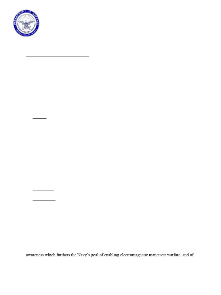EWIRDB 2海军文件 | PDF | Electronic Warfare | United States Navy