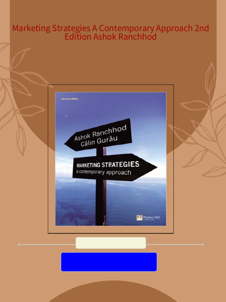 (FREE PDF Sample) Marketing Strategies A Contemporary Approach 2nd ...