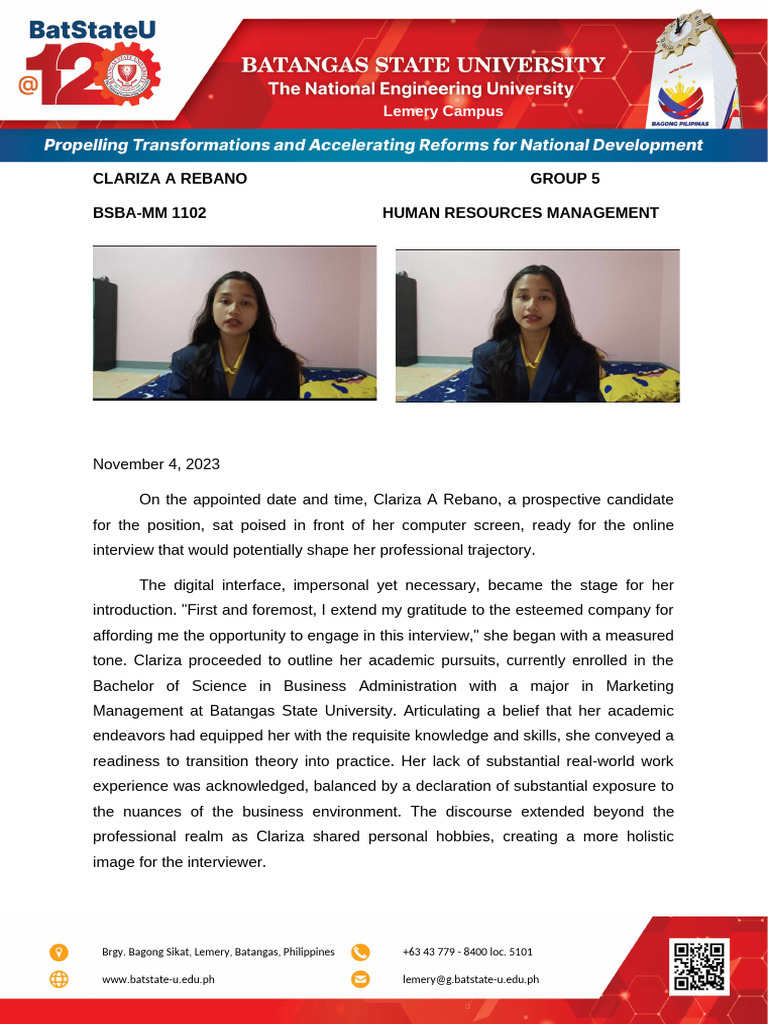 Mock Interview | PDF