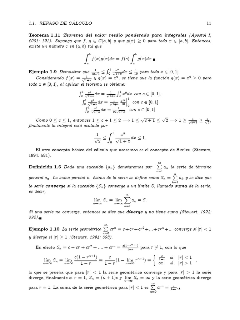 Métodos numéricos con aplicaciones en MATLAB 24 | PDF | Integral | Cálculo