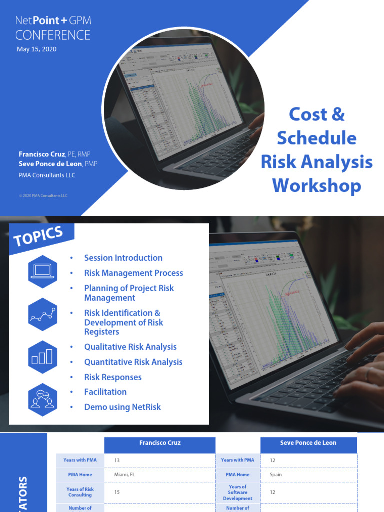 Cost and Schedule Risk Analysis Workshop | PDF | Risk | Risk Management