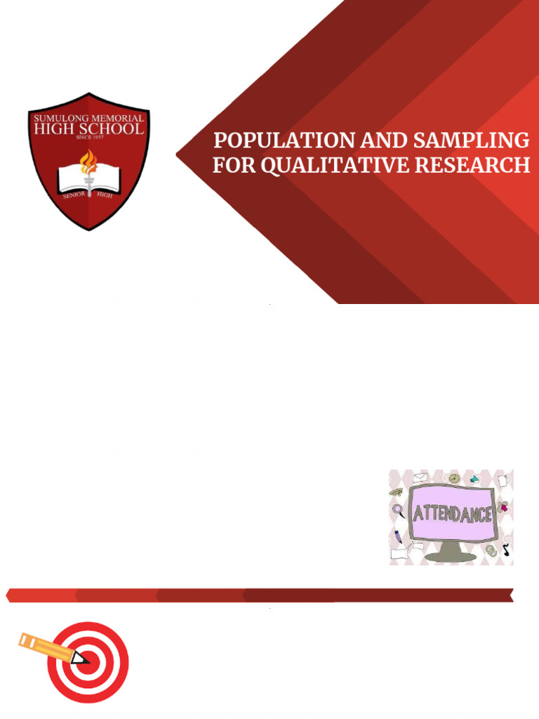Population and Sampling in Qualitative Research | PDF | Sampling ...