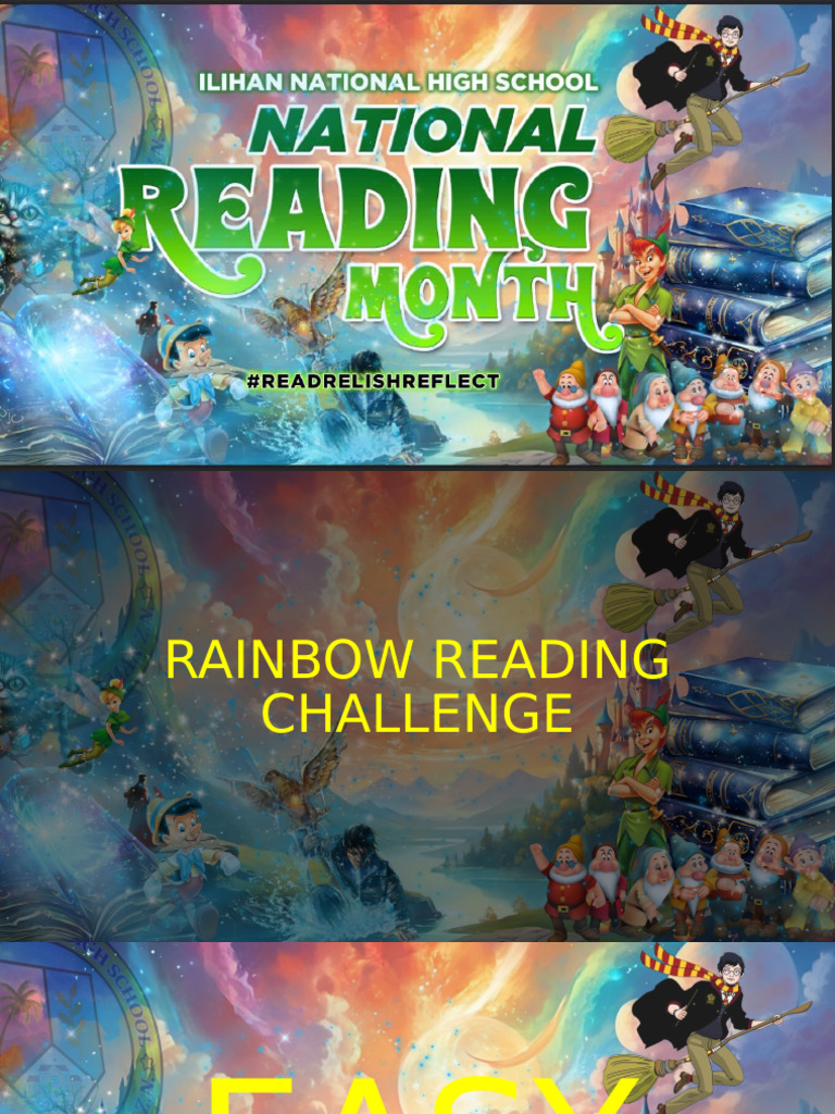 Rainbow Reading Challenge | PDF