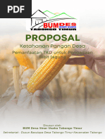 contoh Proposal Bumdes untuk Ketahanan Pangan | PDF