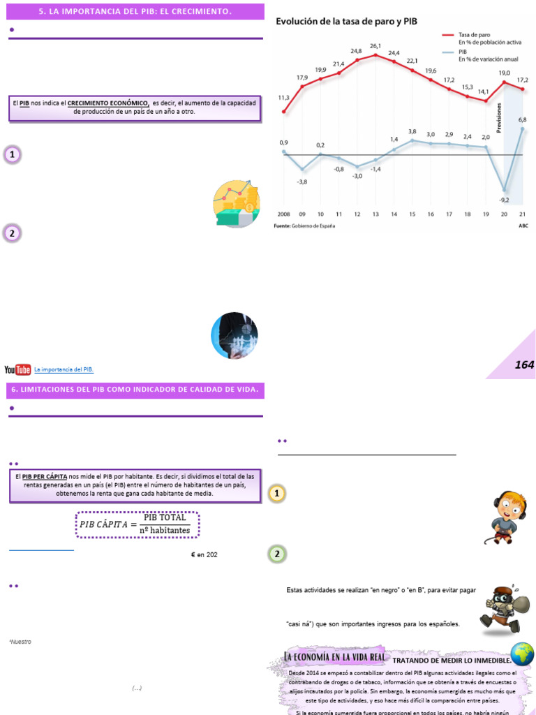 El Crecimiento Economico. | PDF | Producto Interno Bruto | Euro