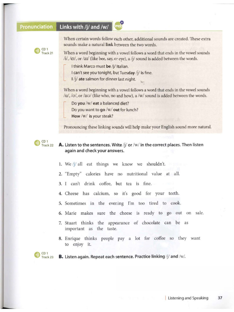 Unit 2 Pronunciation - Speaking Skills & Unit Assignment | PDF