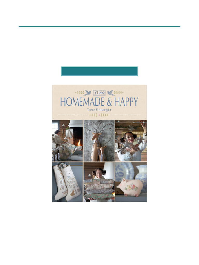 Find Tilda Homemade and Happy Exclusive Download | PDF