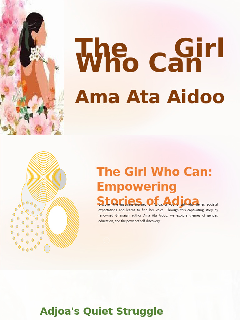 The GIrl Who Can - Ama Ata Aidoo | PDF | Empowerment | Gender