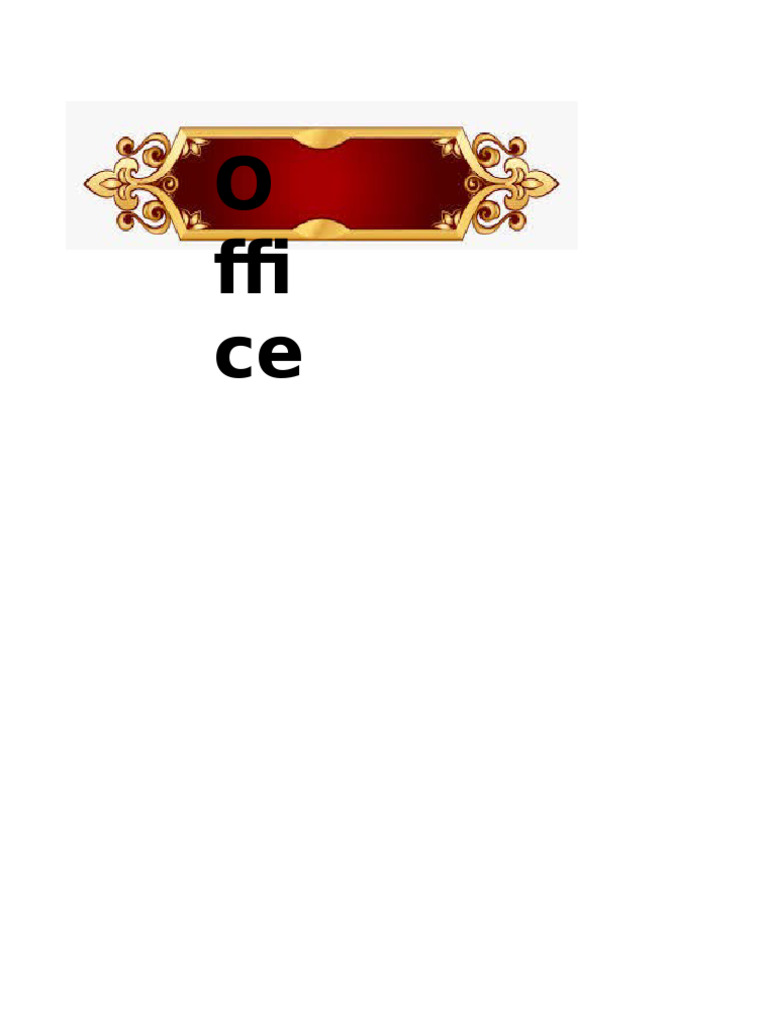 O Ffi Ce | PDF