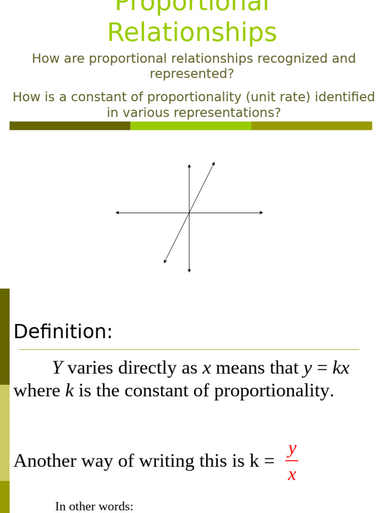 Understanding Proportional Relationships | PDF | Mathematics